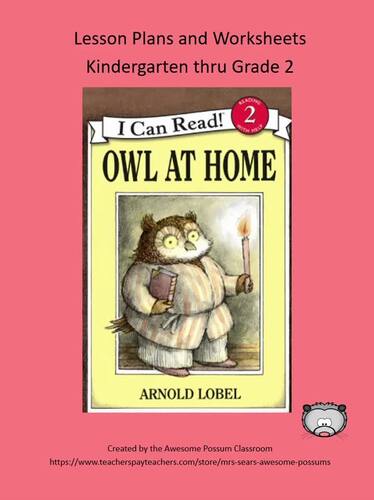 Owl At Home by Arnold Lobel by Mrs Sears Awesome Possums | TPT
