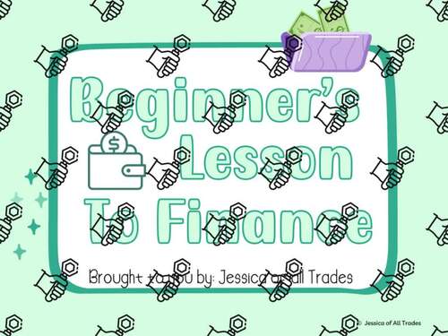 Intro to Finance Bundle (NO PREP NEEDED) by The Village Tutoring Education