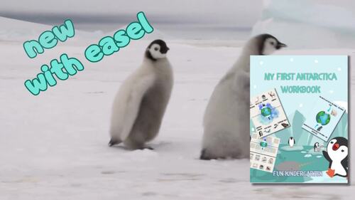 My First Antarctica Workbook PreK science resources with easel spelling ...