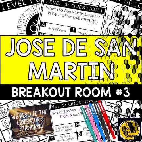 Jose de San Martin - Latin American Revolutions - Reading Comprehension ...