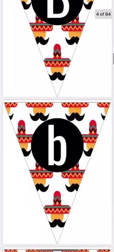 Hispanic Heritage Month Editable Pennants and Tags by The Seasonal Store