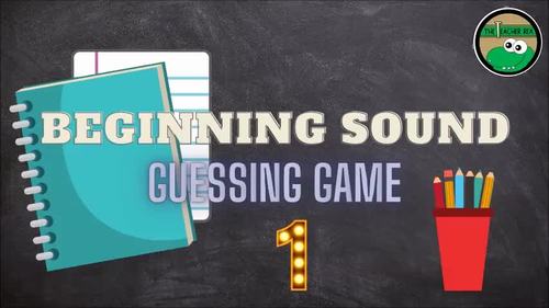 Beginning Sounds - Guessing Game (5 videos and recording sheets)