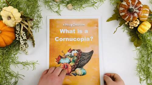 Thanksgiving Cornucopia Nonfiction Text RI.2.2 Main Topic Key Details ...