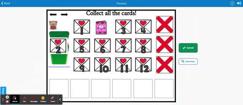 Valentine's day Open Ended games BOOM Card™ by SC Speechie | TPT