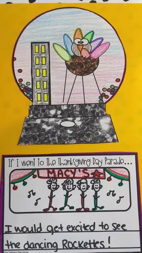 Thanksgiving Day Parade Writing Craft by The Teaching Diva Corner