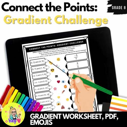 Math - Connect the Points: Gradient Emoji Challenge by QueenOfCuriosity