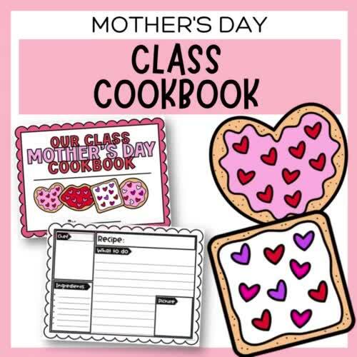 Mother's Day Class Cookbook | Class Recipe Book by Little Learner Hub