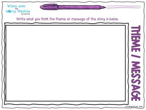 Wilma Jean the Worry Machine | SEL Worry Anxiety, SEL Self Control ...