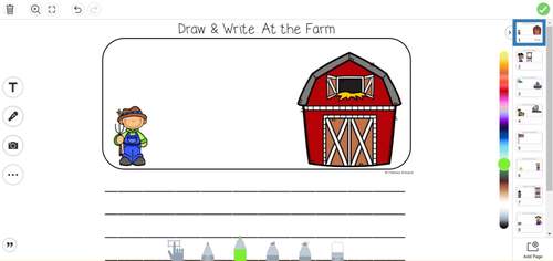 Seesaw Draw and Write- May by Created by Chelsea | TPT