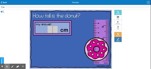 BOOM Cards: Measuring in cm and mm (Part 2) by Mme Bock | TpT