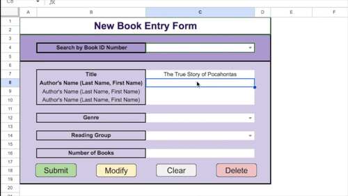 Editable Classroom Library Database and Check Out System Bundle | TPT