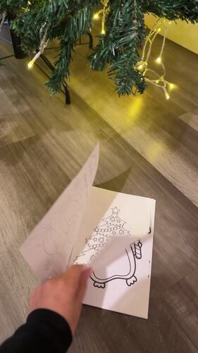 Christmas Holiday Mini Coloring Book by Learn & Thrive Collection