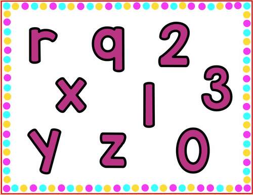 Printable Plum Colored Bulletin Board Letters, Editable Large Alphabet ...