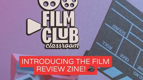 Film Studies Review Zine Activity- Foldable booklet- Editable | TPT