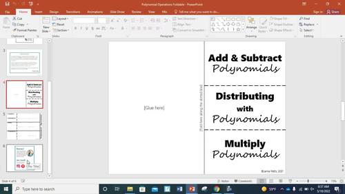 Polynomial Operations Unit Bundle by Doing Math | TPT