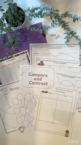Compare and Contrast Bundle, RL 2.9 by BXC Creations | TPT
