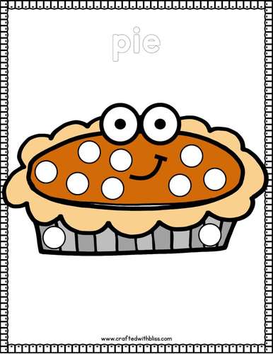 Thanksgiving Dot Marker Activity, Thanksgiving Do-A-Dot Marker Fine Motor