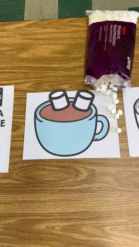 Hot Cocoa Math Game by Early Years in the Bluffs | TPT