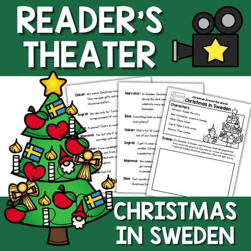 Christmas in Sweden Readers Theater Activity | Holidays Around the ...