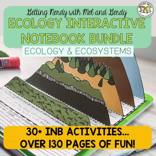 Ecology | Interactive Notebook Activity Bundle | Animal & Plant Ecosystems
