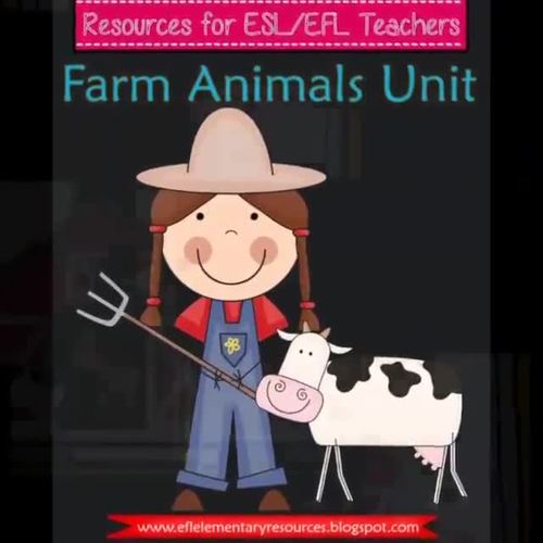Farm Unit for Elementary EFL by HOLISTIC English Resources by ROSA AMELIA
