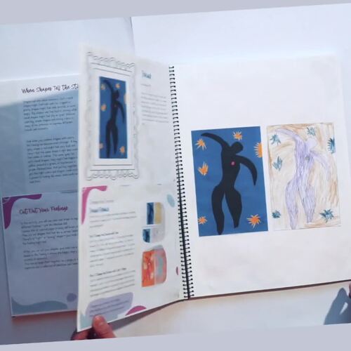 Matisse Art Activities for kids – Printable Art Unit Study, Creative ...