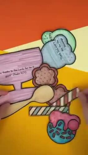 Bible lessons kids Editable. Summer VBS activities. Sundae school ...