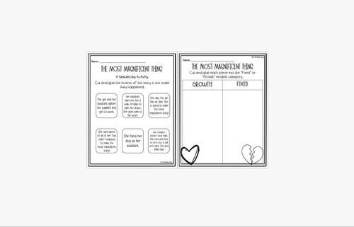 The Most Magnificent Thing Book Companion Activities | SEL Read Aloud