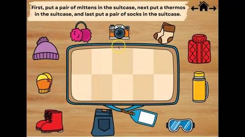Following Temporal Directions Winter Suitcase Style BOOM Cards™ Bundle