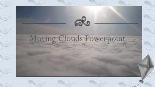 Moving Clouds Powerpoint Template Animated | TpT
