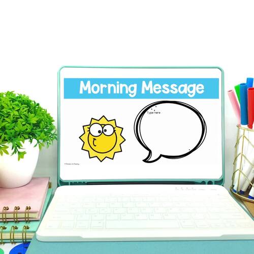 Editable Year-Long Kindergarten December Morning Meeting Slides Google ...