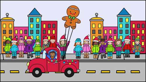 The Christmas Parade | Interactive PowerPoint Slide Show by Core ...