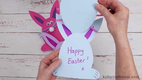 Bunny Cards - Easter Bunny Craft - Easter Cards - Bunny Craft, Spring Craft