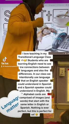 Bilingual Initial-Letter Alphabet & Numbers (1-20) Posters by Lemonade Love