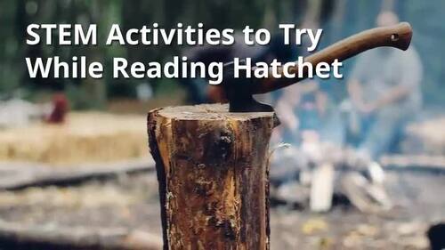 Hatchet STEM Activities - Novel STEM Challenges Study Survival Science ...
