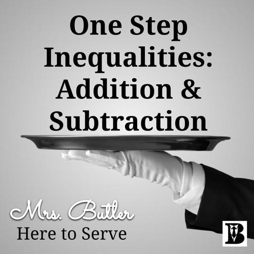 One Step Inequalities: Addition and Subtraction Video | TPT