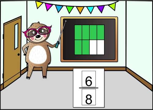 Identifying Fractions Printable & Digital Math Task Cards | TPT