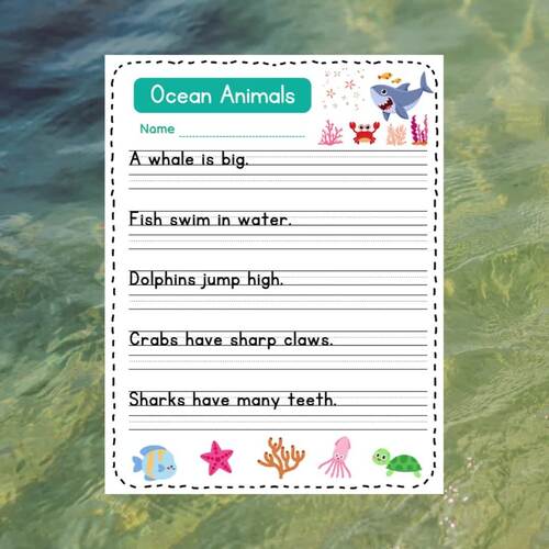2nd grade April morning work, morning meeting greetings, Spring, Ocean ...