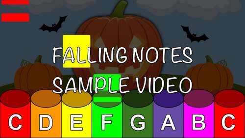 I Am a Pumpkin Big and Round - Boomwhacker Play Along Videos & Sheet Music