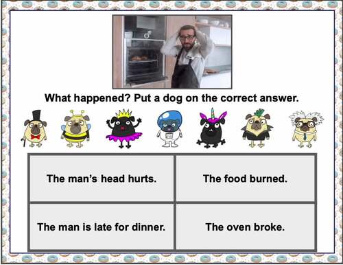 Fun With Inferences | Google Slides | PDF | Speech Therapy | Teletherapy