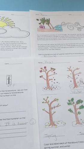 Air and Weather | Distance Learning | TPT