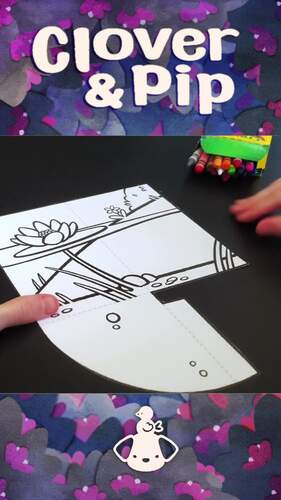 3D FROG LIFE CYCLE DIORAMA | Tadpole Preschool Craft Printable Template ...