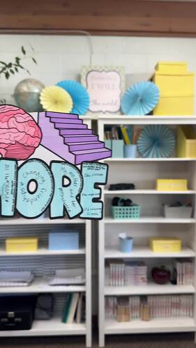 High School All About Me Craft, Sophomore 10th grade, Beginning of the Year