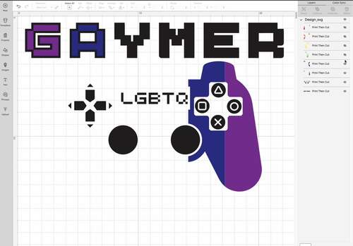 Gaymer Rainbow Controller Pride LGBTQ Day SVG by BlackSnowShopTH