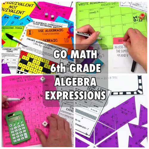Go Math 6th Grade Chapter 7 Activities by Fifth Grade Fab | TpT