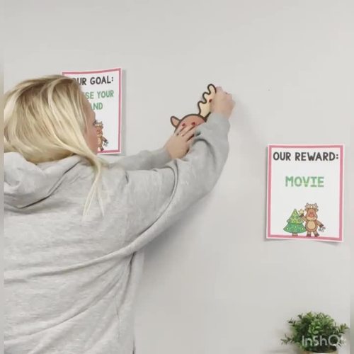 Classroom Management | Behavior Management | Christmas | Reindeer