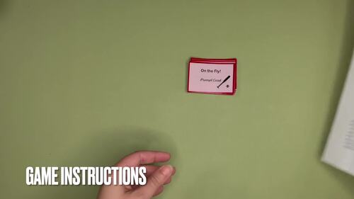 On the Fly! An Impromptu Public Speaking Game by The Speech Educator