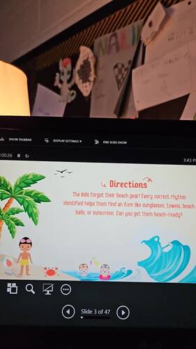 Beach Day Summer Rhythm Interactive Elementary Music Activity | TPT