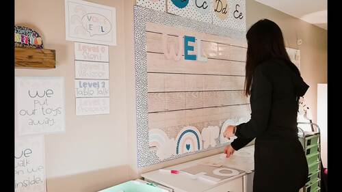 Editable Back to School Boho Bulletin Board | Boho Themed Set | Posters ...