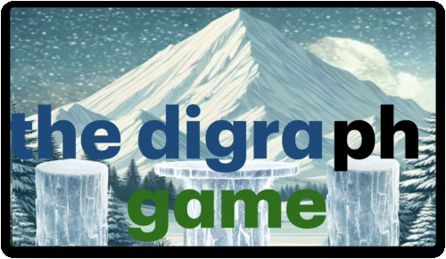 The Digraph Game - practice for decoding digraphs and developing vocabulary